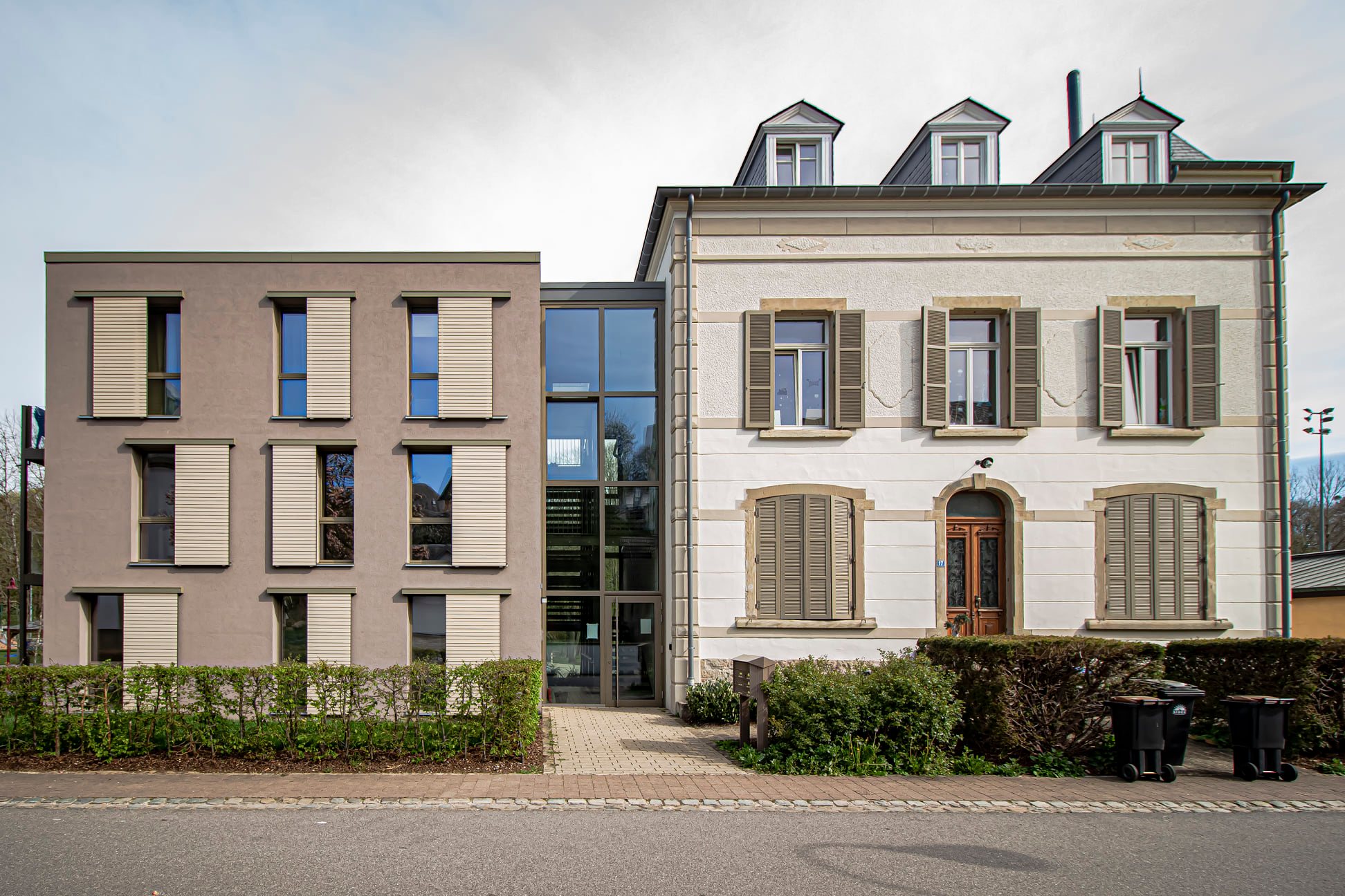 Transformation et agrandissement de la maison Faber en logements ...